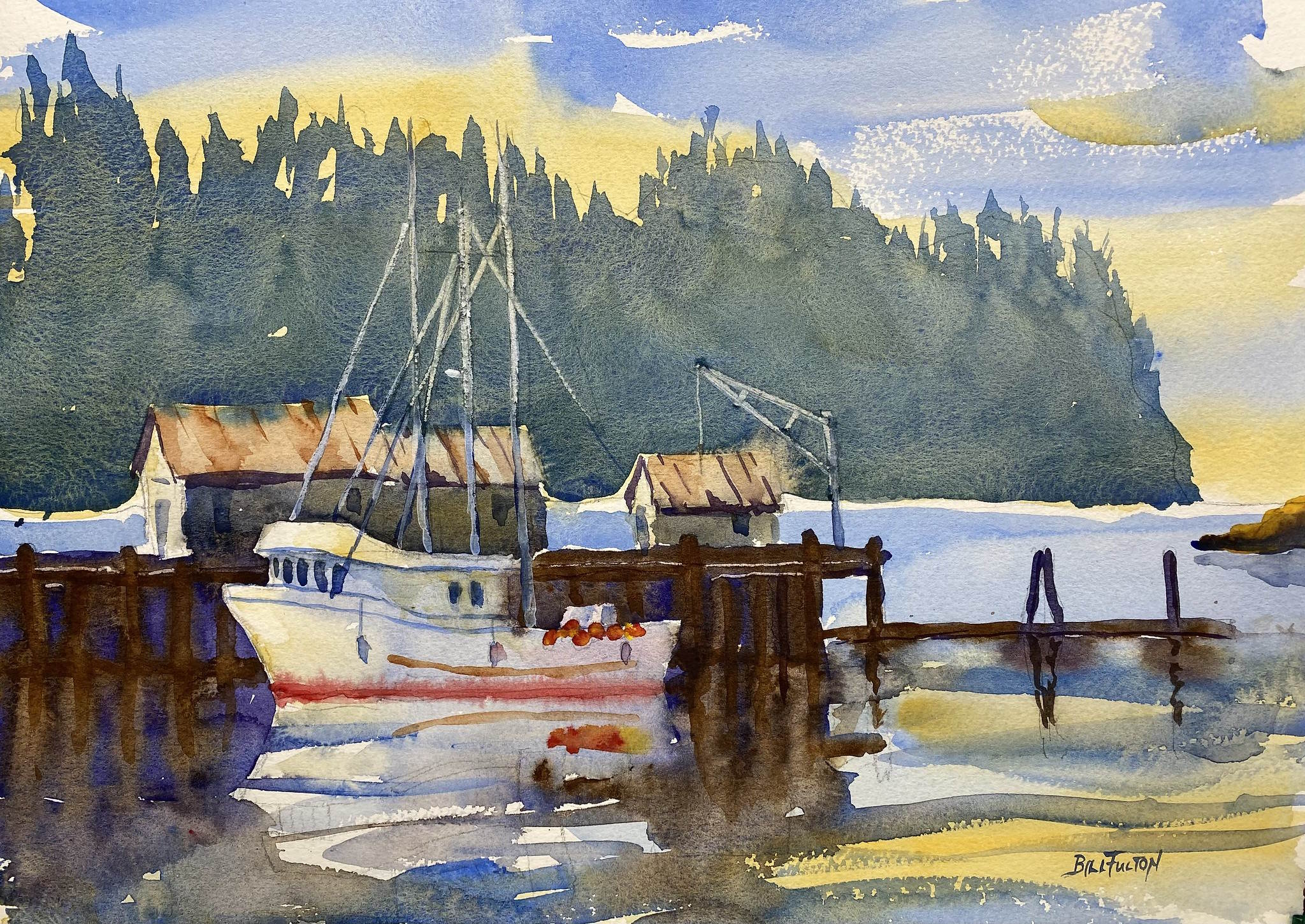 From plein air to studio - Bill Fulton Watercolors